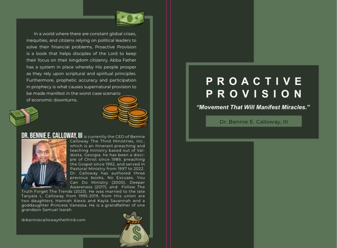 New Book: Proactive Provision: Movement That Will Manifest Miracles ...